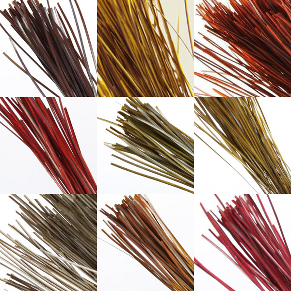 Stripped Peacock Eye Quills 26 pcs